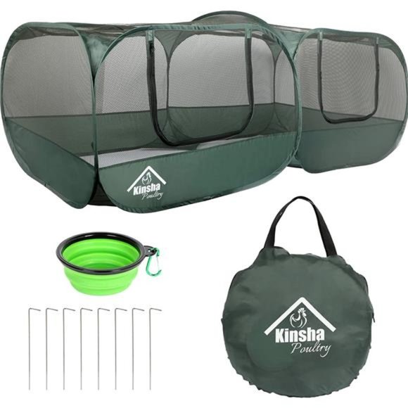 Small Pets | Portable Chicken Coop Chicken Run For Small Animals ...